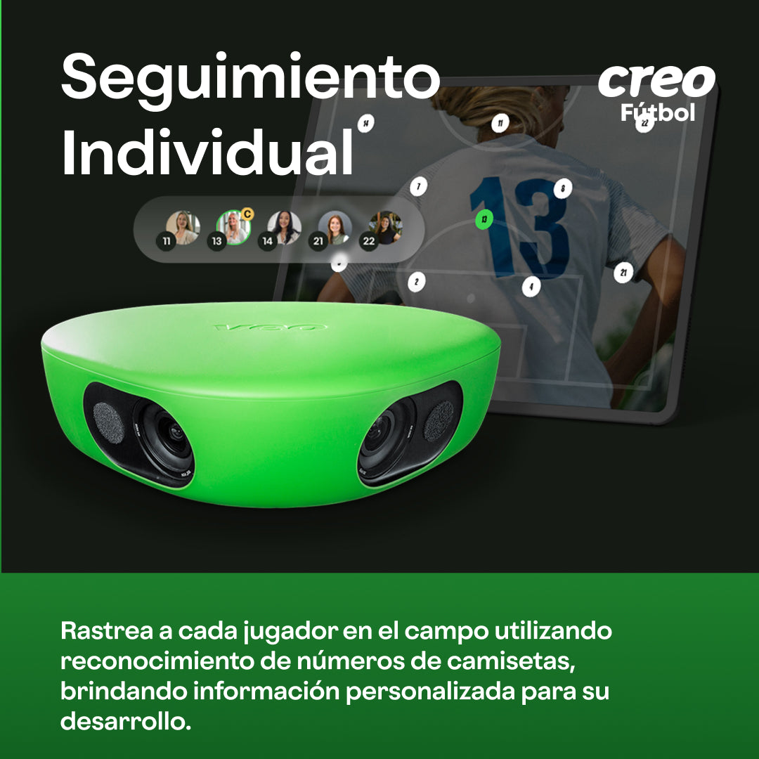 Veo Cam 3. Graba y transmite tus partidos en directo.