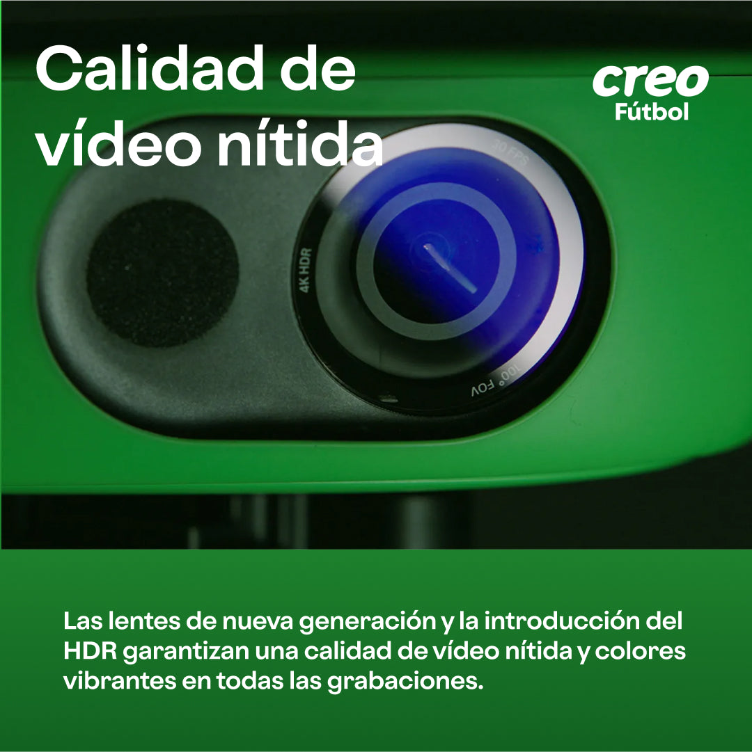 Veo Cam 3. Graba y transmite tus partidos en directo.